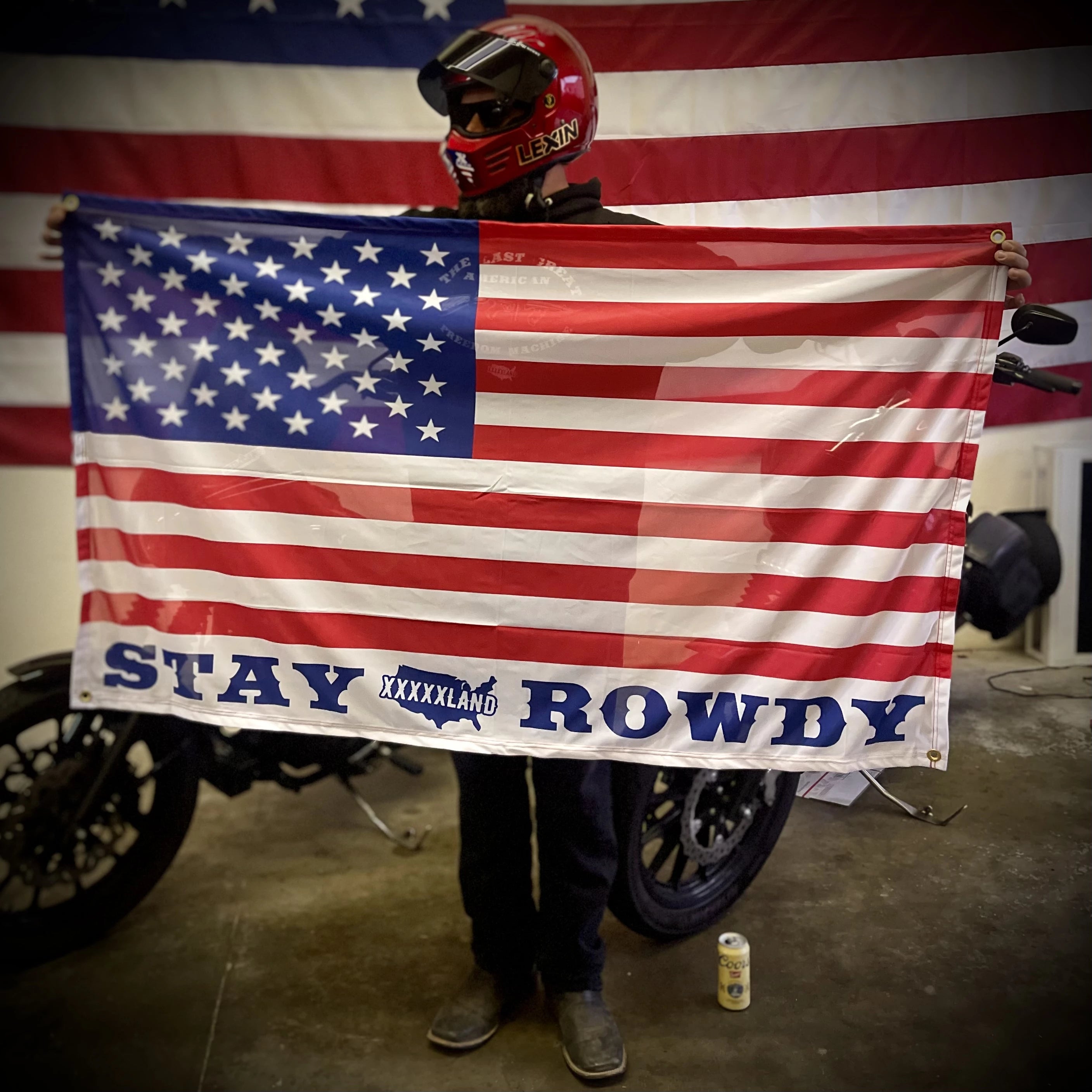 Banners & Flags – Stay Rowdy USA | XXXXXLAND
