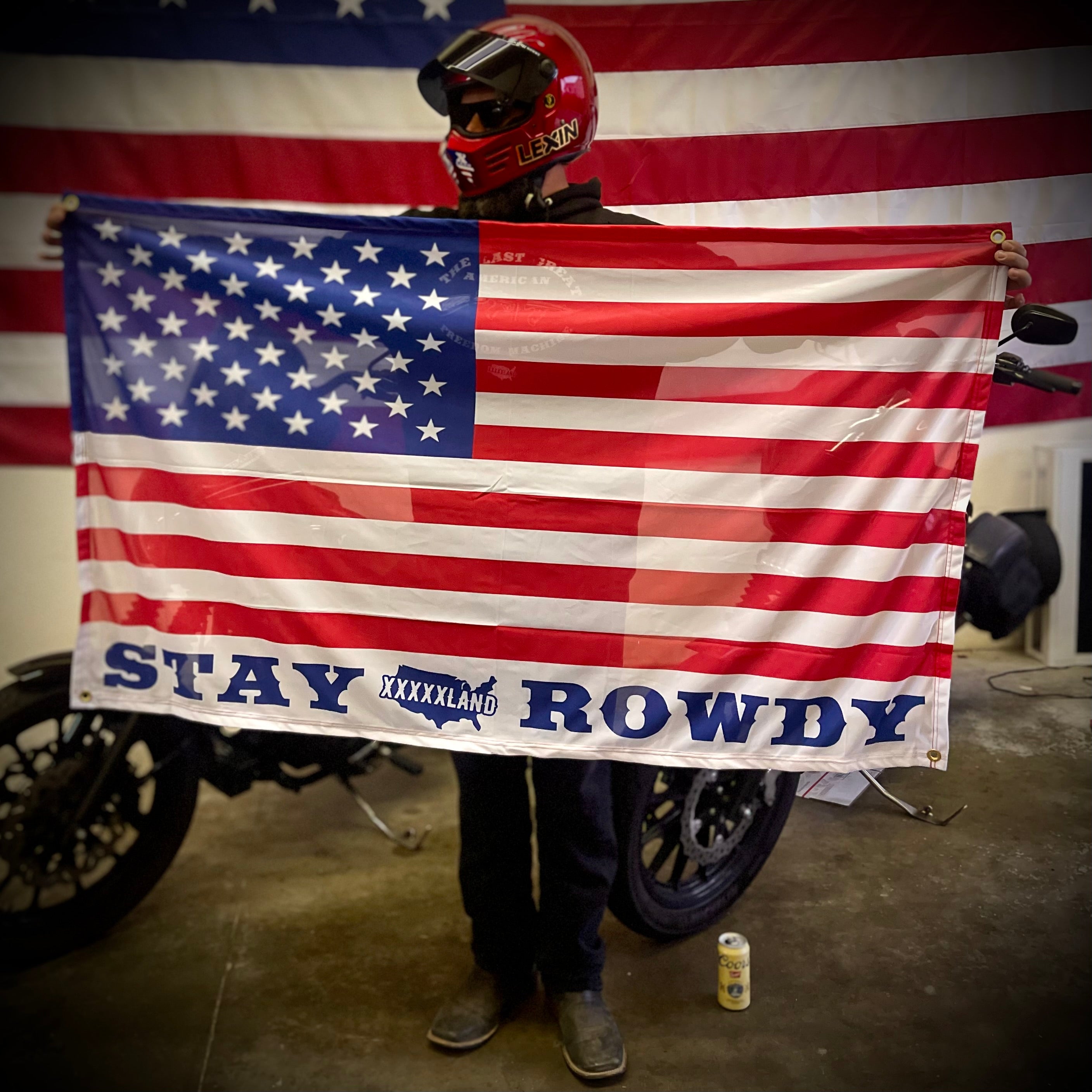 Rowdy Banner/Flag – Stay Rowdy USA | XXXXXLAND